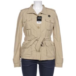 Blauer Damen Jacke, beige, Gr. 44