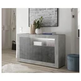 Sideboard Inosign "Urbino" Sideboards grau (beton/schieferfarben) Breite 138 cm