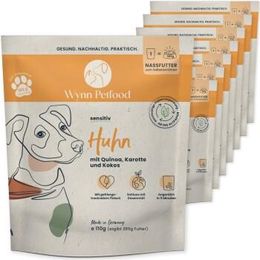 Wynn Petfood Nassfutter zum Anrühren Hühnermenü 8 x 385g