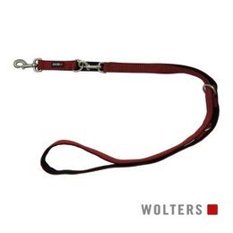 Wolters Führleine Professional Comfort rot/ schwarz 1 cm