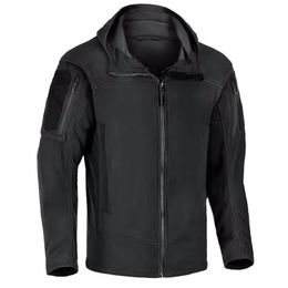 Lynx Fleece Hoody schwarz, Größe S