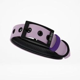 THE DOG IDEA Biothane Halsband Lavendel violett XXL