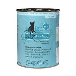 Catz Finefood 6x400g No. 13 Hering & Shrimps