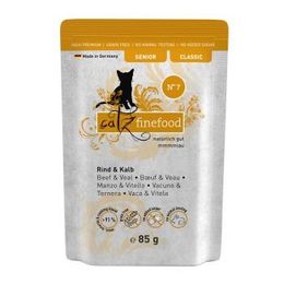 Catz Finefood Senior No.07 Rind & Kalb 16 x 85 g