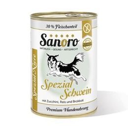 Sanoro Spezial Schwein mit BIO-Gemüse 12x400g