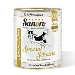 Sanoro Spezial Schwein mit BIO-Gemüse 6x800g