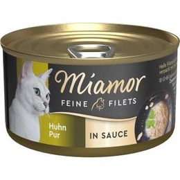 Miamor Feine Filets in Sauce 24 x 85g Huhn pur