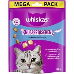 whiskas Knuspertaschen Mega Pack 180g Lachs