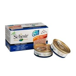 Schesir 24x50g Jelly: Thunfisch mit Wolfsbarsch