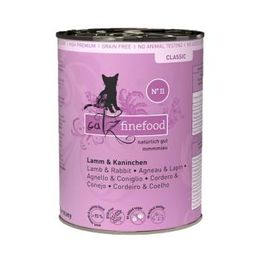 Catz Finefood 6x400g No. 11 Lamm & Kaninchen