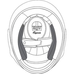 AGV X101, Wangenpolster