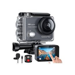 COOAU Action Cam 4K60fps 20MP Touchscreen WiFi Sport Kamaras 8 x Zoom Action Cam (4K 60fps 20MP