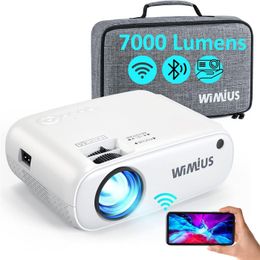 WiMiUS Portabler Projektor (1920x1080 px
