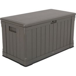 Kunststoff Kissen Aufbewahrungsbox 440 Liter Braun 64x128x67 cm - Lifetime