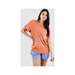 Hurley Golden Afternoon T-Shirt ginger spice