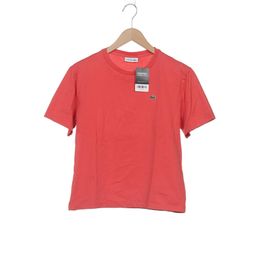 Lacoste Damen T-Shirt, rot, Gr. 38