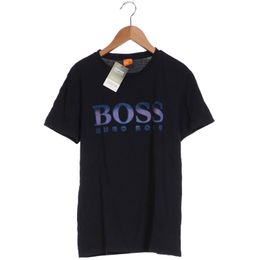 BOSS Orange Herren T-Shirt, marineblau, Gr. 46