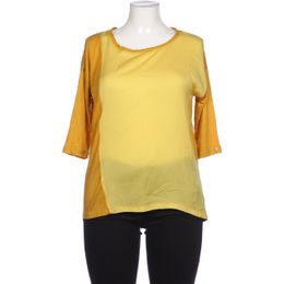 BOSS Orange Damen Bluse, gelb, Gr. 44