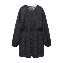 Mango Kleid 'Tessa' Damen Größe 34 dunkelblau / schwarz Winterkleid
