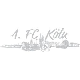 1. FC Köln 1. FC Köln Aufkleber Autoaufkleber Skyline