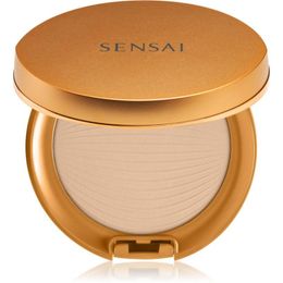 SENSAI Silky Bronze Natural Veil Compact wasserfester Puder Farbton SC01 Light 8,5 g