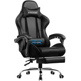 GTPLAYER Gaming-Stuhl Bürostuhl mit Massagefunktion