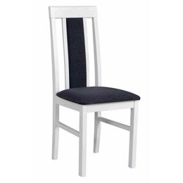 Furnix Esszimmerstuhl Trijo Stuhl für Esstisch 2-er Set Polsterstuhl aus Holz
