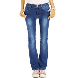 be styled Bootcut-Jeans Bootcut Jeans Schlag Hosen