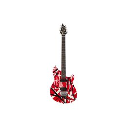 EVH E-Gitarre, Wolfgang Special Striped Red/Black/White