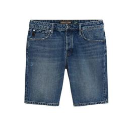 Superdry Shorts Superdry Herren Shorts VINTAGE STRAIGHT SHORT Angeles Vintage Mid Blu