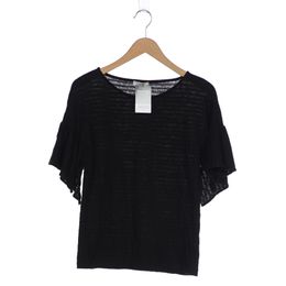 hessnatur Damen T-Shirt, schwarz, Gr. 36
