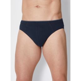Schiesser Herren Slip, marine, Gr&ouml;&szlig;e 5