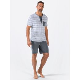 wäschepur men Herren Shortys, anthrazit + marine, Größe 44/46