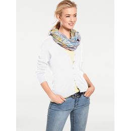 Heine Witt Damen Feinstrickjacke im Cardigan-Style, wei&szlig;, Gr&ouml;&szlig;e 50