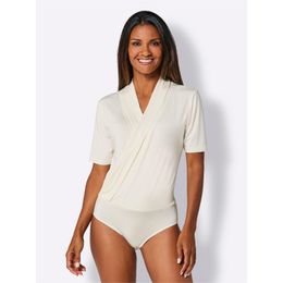 w&auml;schepur w&auml;schepur Damen Body ohne B&uuml;gel, ecru, Gr&ouml;&szlig;e 36/38