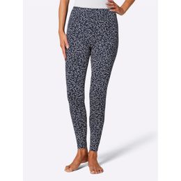 WITT Damen Leggings mit Dehnbund, marine, Gr&ouml;&szlig;e 18/19