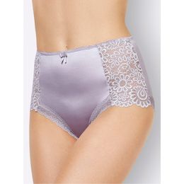 w&auml;schepur sheego Gro&szlig;e Gr&ouml;&szlig;en Taillenslip mit Spitzen-Details, flieder, Gr&ouml;&szlig;e 44/46 - Damen