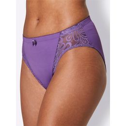 w&auml;schepur w&auml;schepur Damen Jazzpants mit Spitzen-Einsatz, lila, Gr&ouml;&szlig;e 36/38