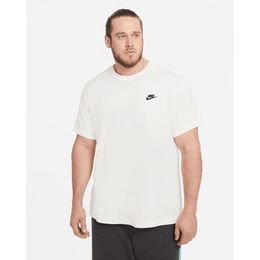 T-shirt Nike Sportswear Club Weiß & Off-white Herren - AR4997-133 XS