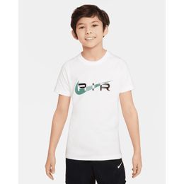 T-shirt Nike Air Weiß & Grün Kinder - FV2343-101 M