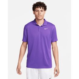 Tennis-Polo-Shirt Nike NikeCourt Lila Mann - DH0857-599 S