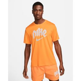 Trainingsoberteil Nike Miler Orange & Weiß Herren - DX0839-836 L
