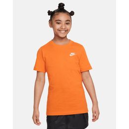 T-shirt Nike Sportswear Orange & Weiß Kinder - AR5254-819 M