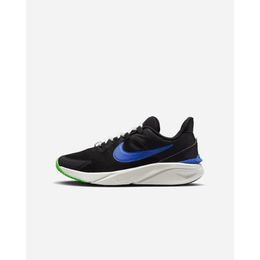 Schuhe Nike Star Runner 4 Schwarz & Blau Kinder - DX7615-004 5Y