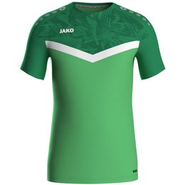 Jako Kurzarmshirt T-Shirt Iconic soft green/sportgrün, L, soft green/sportgrün