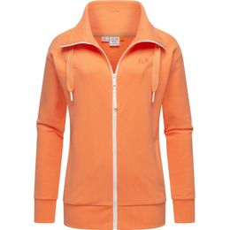 Ragwear Zip-Up Hoodie 'Shocky' female Orange size L
