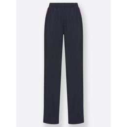 Catamaran Sports Damen Freizeithose in Microfaser-Qualit&auml;t, marine-flieder, Gr&ouml;&szlig;e 54