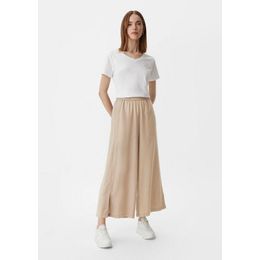 comma, comma casual identity 7/8-Hose Relaxed: Culotte aus Lyocell Garment Dye