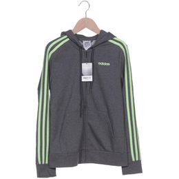 Adidas Damen Kapuzenpullover, grau, Gr. 36