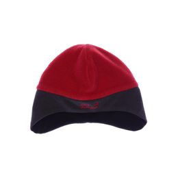Jack Wolfskin Jungen Hut/Mütze, rot